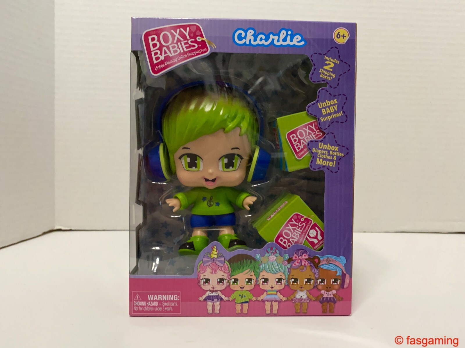 Boxy Babies Charlie Doll With 2 Baby Surprise Boxes | eBay