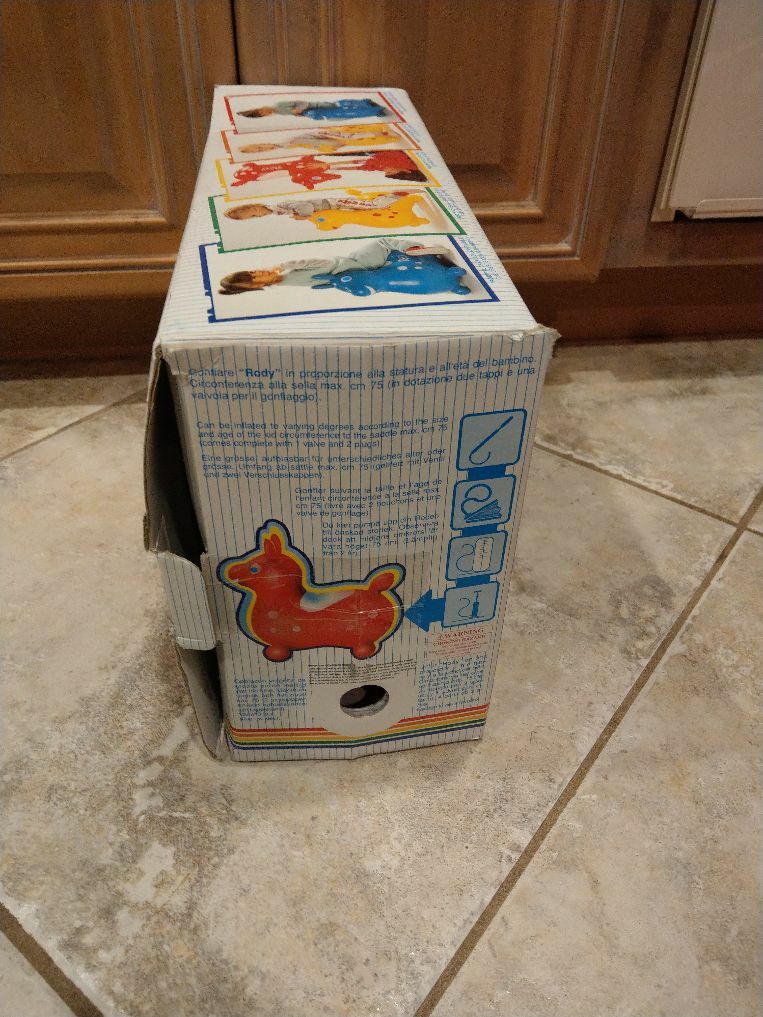 Ledraplastic 1984 Rody Red Pony Vintage Bouncing Toddler Bounce Toy ...