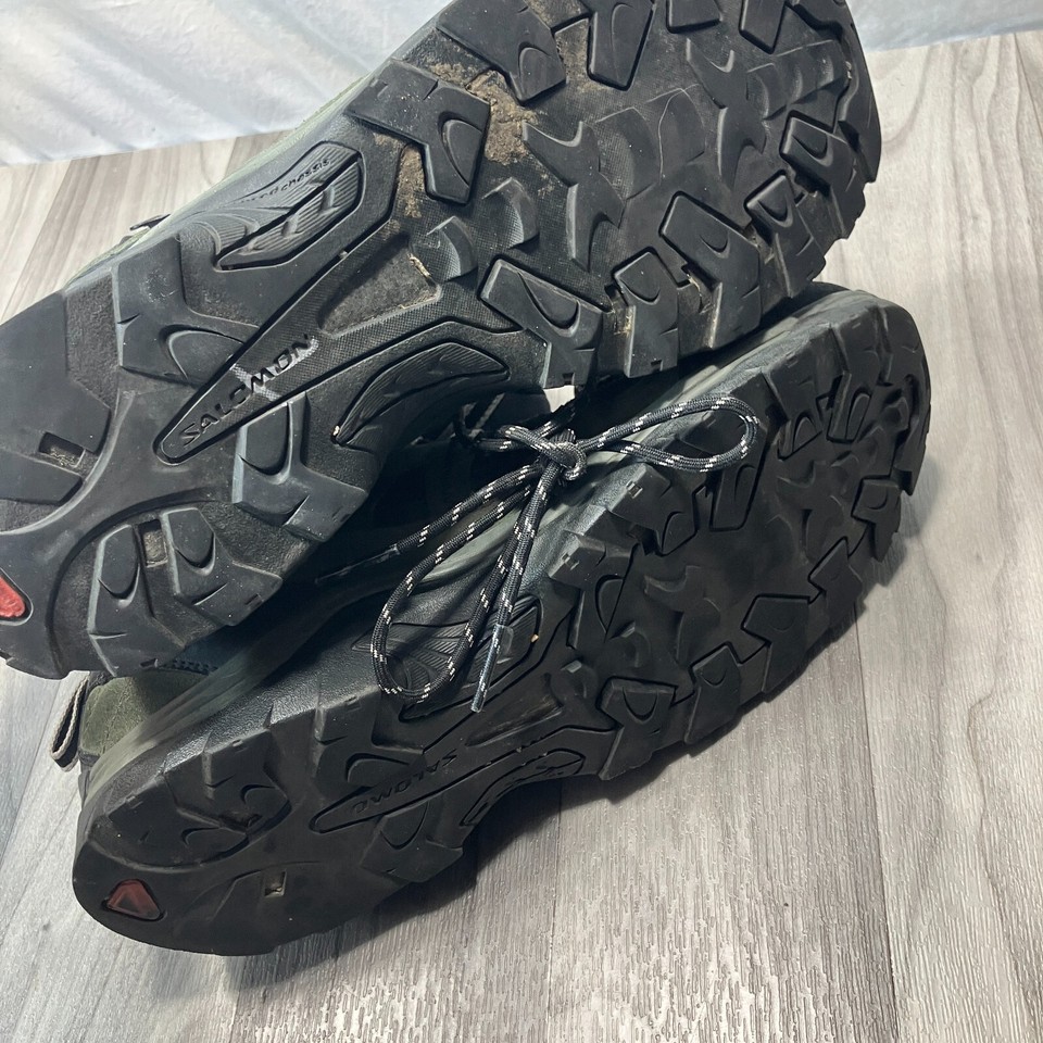 SALOMON Authentic Mid Walking Mens US 10.5 GTX Hiking Outdoor Boots ...