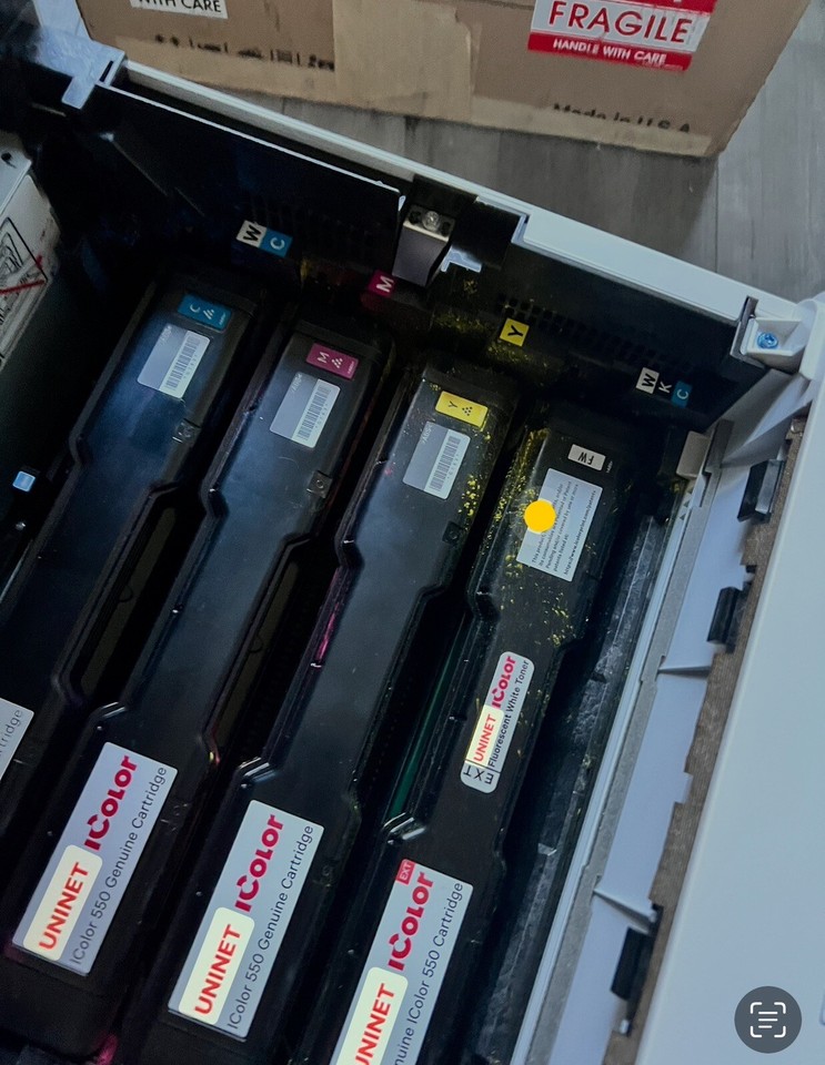 UNINET iColor 550 White Toner Printer | eBay