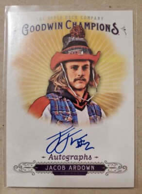 2018 Upper Deck Goodwin Champions Auto Jacob Ardown #A-AR Auto | eBay