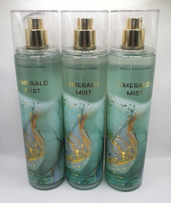 BATH AND BODY WORKS EMERALD MIST BODY MIST 8 FL OZ EACH (3) | eBay