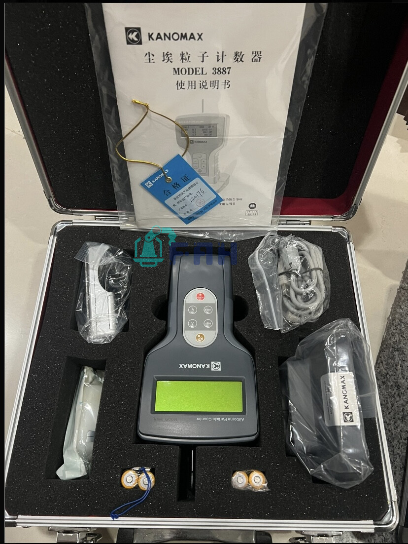 1pc KANOMAX 3887A New Handheld Laser Particle Counter | eBay