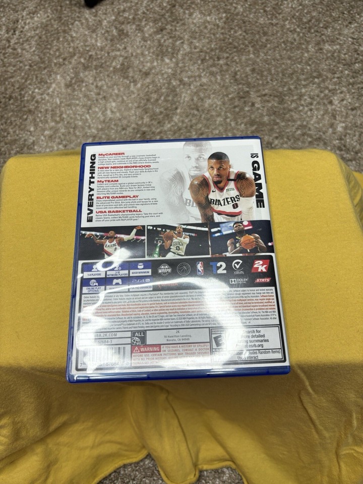 PS4 NBA 2k21 Playstation 4 Game with Case Gift Basketball Sports | eBay
