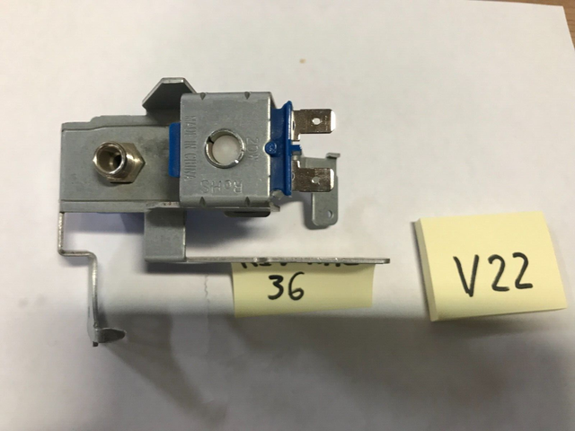 OEM GE Refrigerator Ice Maker Water Inlet Valve RIV-11AE-36 PAD V22 ...