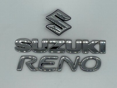2005 - 2008 SUZUKI RENO CHROME OEM REAR TRUNK EMBLEM BADGE LOGO SIGN ...