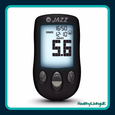 WaveSense JAZZ Blood Glucose Meter - AgaMatrix - Single Unit Meter Only ...