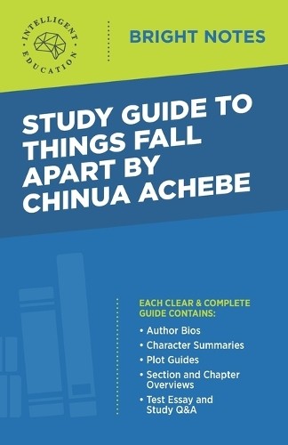 Intelligent Education Study Guide to Things Fall Apart by Chinua Achebe ...
