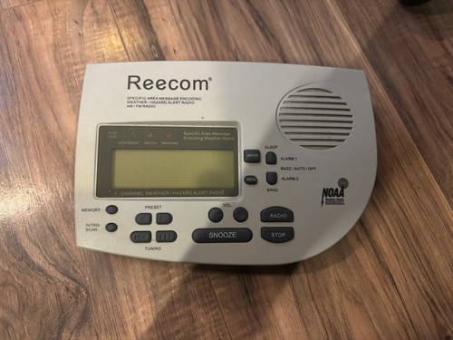 Reecom R-1650A Weather Alert Radio With S.A.M.E. Tested - Works | eBay