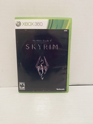 Elder Scrolls V: Skyrim Xbox 360 Game With Map 93155117631| eBay