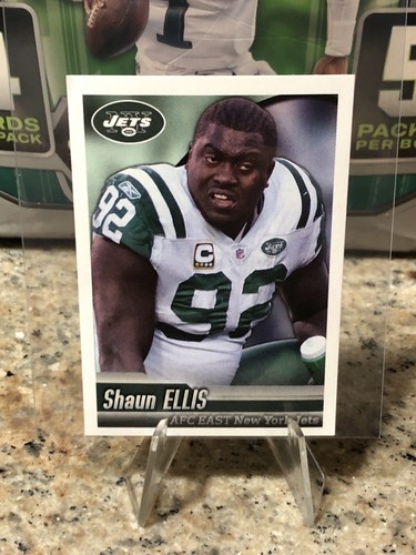2010 Panini Stickers Football #84 Shaun Ellis New York Jets NFL | eBay