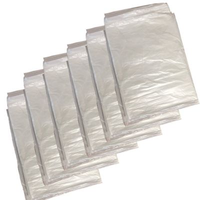 6 x Polythene decorators dust sheets 3.6M x 2.7M PVC Cover for painting ...