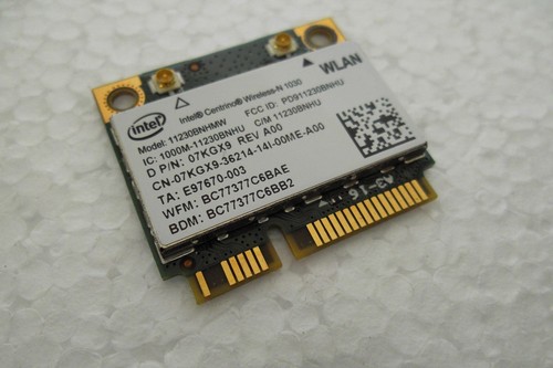 Dell IBM Intel Centrino Wireless-N 1030 WLAN Card 300Mbps + Bluetooth 3 ...