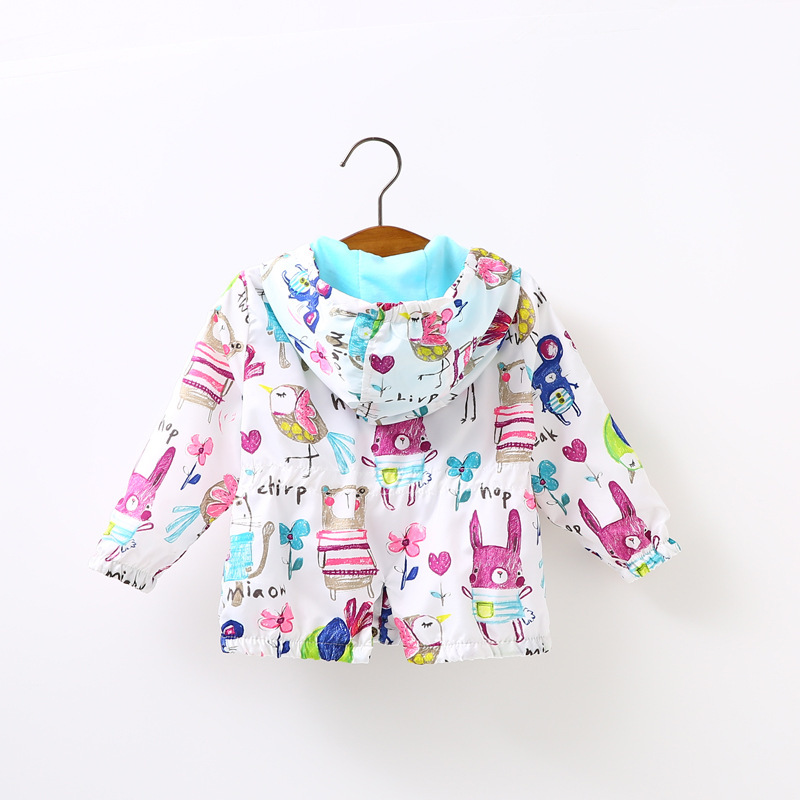 Toddler Kids Baby Girls Spring outerwear Hooded coats Jacket clothes | eBay