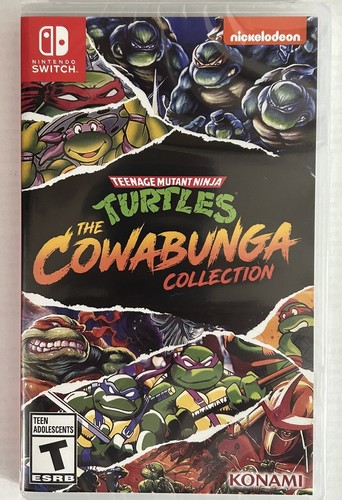 Teenage Mutant Ninja Turtles: The Cowabunga Collection Nintendo Switch ...
