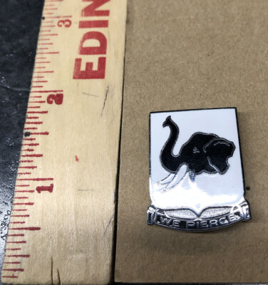 WWII 64th Armor Regiment We Pierce DI Unit Crest Pin by Vanguard USA | eBay