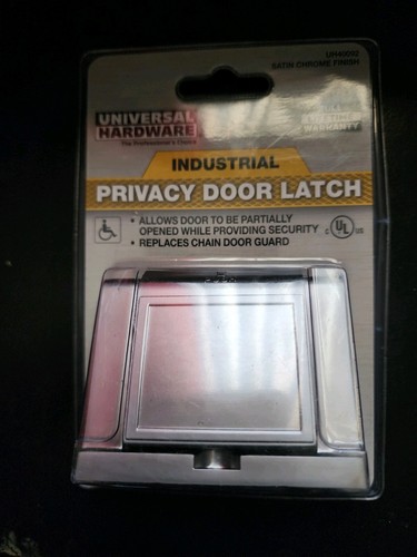 Silverline Hotel Style Door Guard Security Privacy Latch 304 Stainless ...