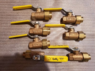 APOLLO-CONBRACO C11 600WOG - Bronze Ball Valve 3/8" "LOT OF 7" | eBay