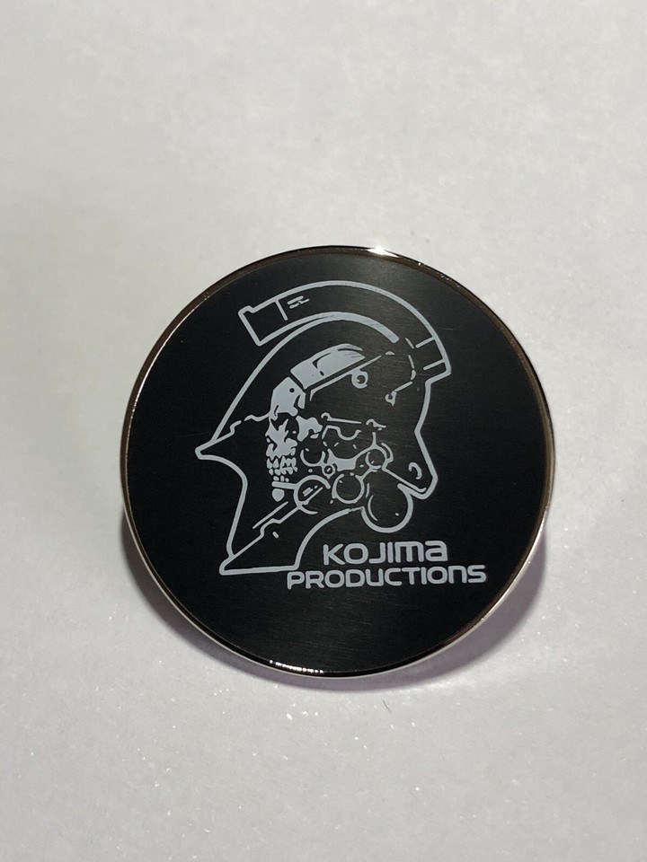 Death Stranding 2 KOJIMA Productions Pin Badge, Ludens metal pin badge ...