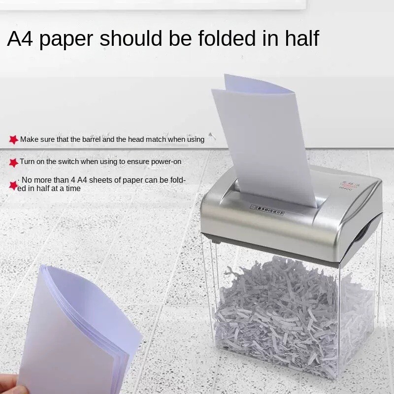 Mini Electric Paper Shredder Office Equipment Broken Electric ...