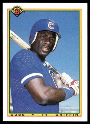Ty Griffin #37 1990 Bowman Chicago Cubs | eBay