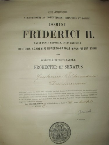 eigenhändig : 1921 Julius Wilhelm Theodor Curtius / 1907 Georg Jellinek ...