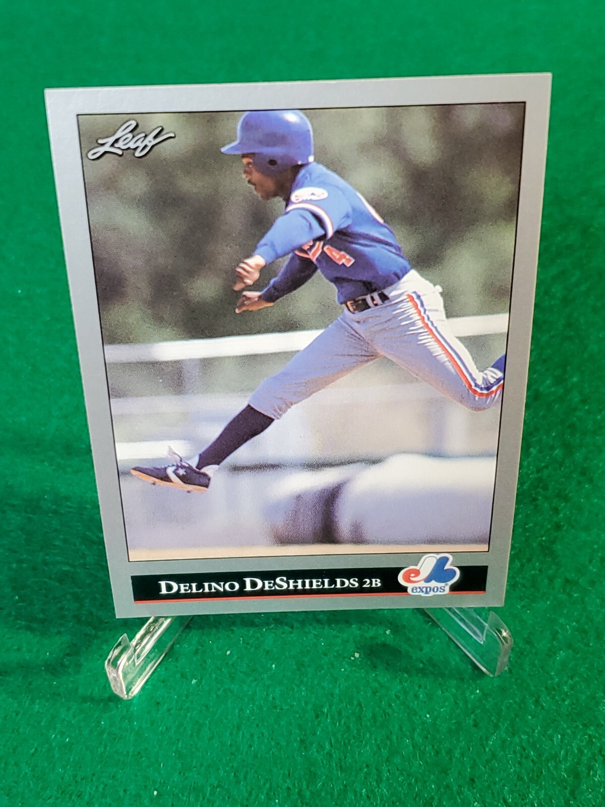 1992 Leaf Montreal Expos Baseball Card #138 Delino DeShields | eBay