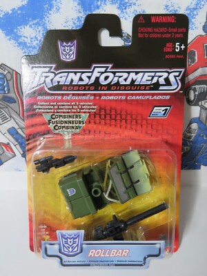 ROLLBAR 2001 Transformers RID Combiners [Ruination] New MISP MOC | eBay
