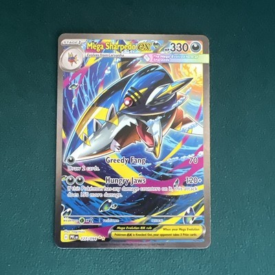 Pokemon TCG - Mega Sharpedo Ex 127/094 - SIR -Phantasmal Flames - | eBay UK