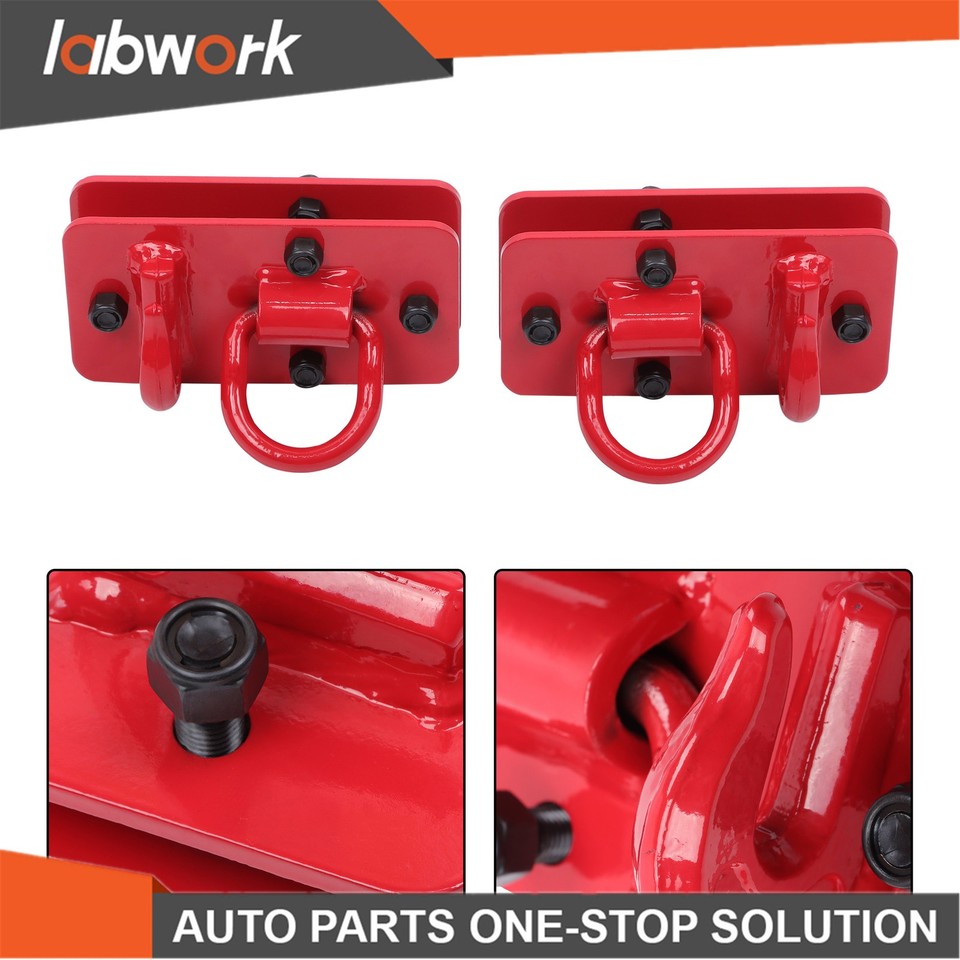 Labwork 3/8'' Tractor Bucket Hooks with Tie Down Ring G70 Forged Steel ...