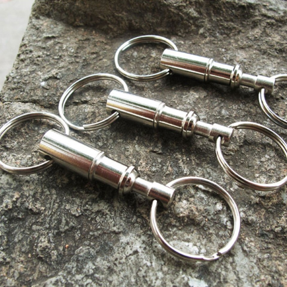 5 Pcs Removable Keyring Miss Man Quick Release Detachable Keychain | eBay Australia