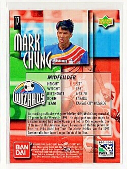 1997 UPPER DECK MLS MAJOR LEAGUE SOCCER SINGLE CARDS ALL WITH FREE ...
