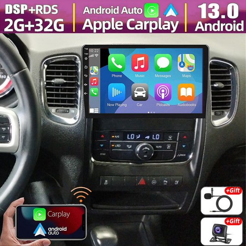 Carplay For Dodge Durango 2011 2012 2013 Car Stereo Radio Android 13 ...