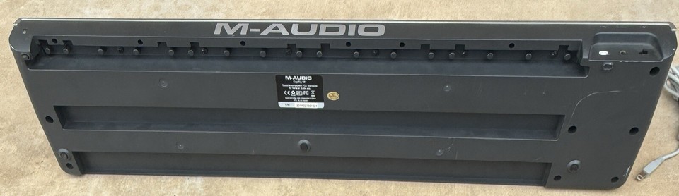 M-Audio KeyRig 49 Midi Keyboard 49-Key USB MIDI Controller w/ USB Cord ...