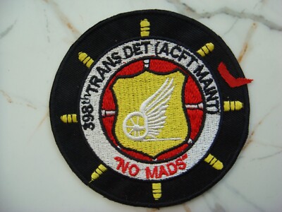US 398th TRANSPORTATION DET. AIRCRAFT MAINTENANCE NOMADS, VIETNAM WAR ...