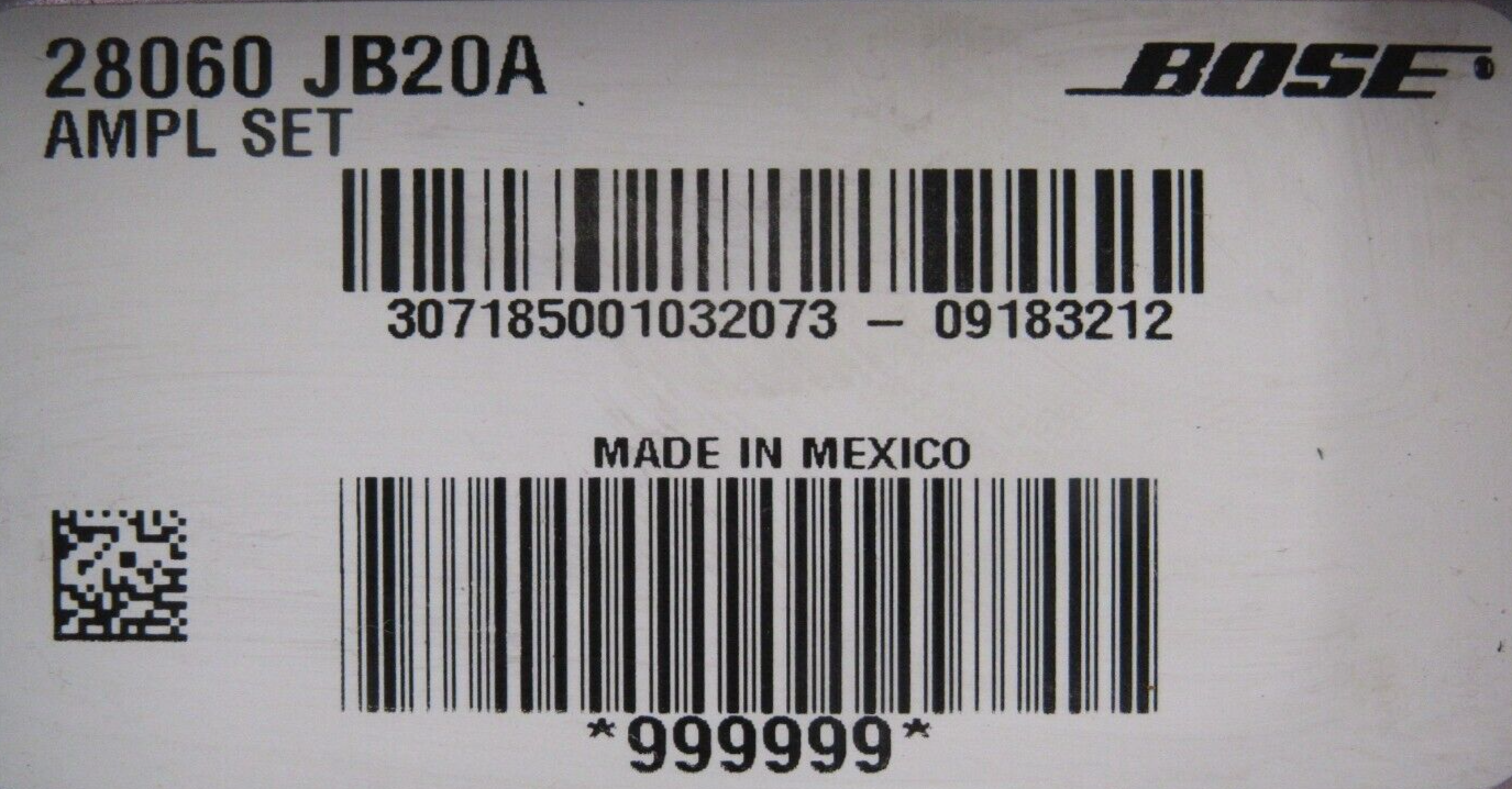 NEW BOSE 28060-JB20A AMPLIFIER NISSAN 28060JB20A | eBay
