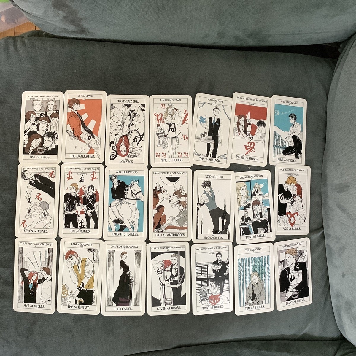 Shadowhunter Tarot Cards