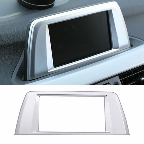 Fit For BMW X1 F48 2016-2019 Matte Silver Central Control Navigation ...