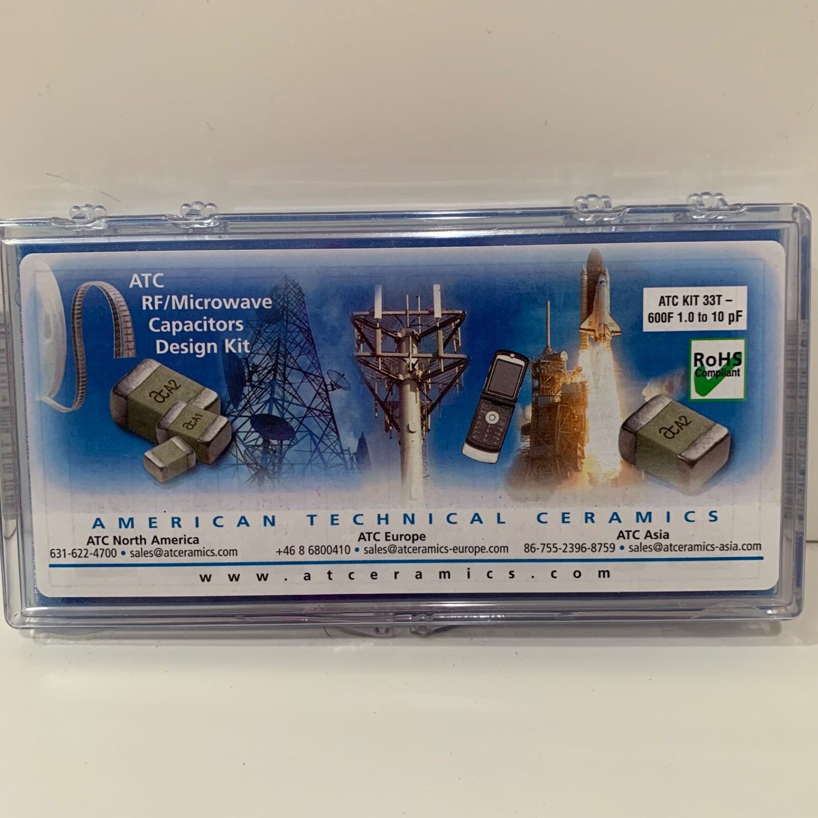 ATC 600F Series Ultra-Low ESR, High Q, NPO Microwave Capacitors | eBay