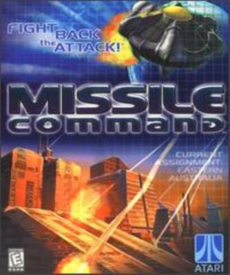 Missile Command PC CD classic defend cities alien invasion arcade game ...