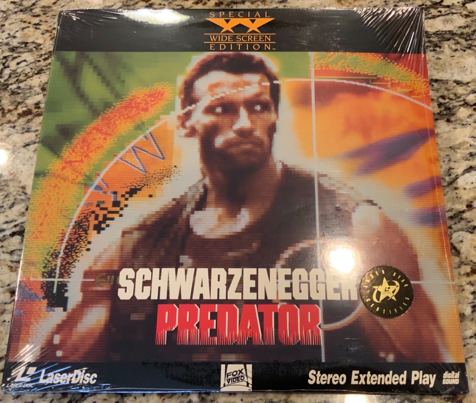 Predator Laserdisc Arnold Schwarzenegger Carl Weathers Widescreen 1987 ...