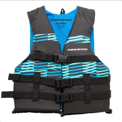Airhead Element Life Jacket | Open Sided Pfd | Sizes For Child, Youth ...