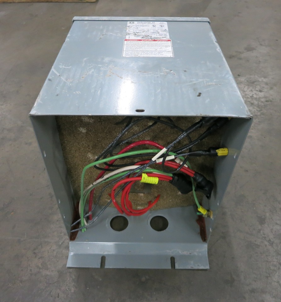 Square D 5S1F 5 kVA 240x480 - 120/240 1PH Dry Type Transformer 3R 240 ...