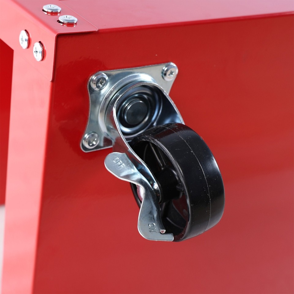 Heavy Duty Service Shop Tool Cart 3-Shelf 450lbs Capacity Organizer ...