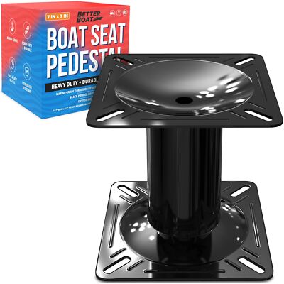Boat Seat Pedestal Mount Boat Seat Mount Base for Jon Boat Seats or ...