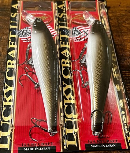 2 Lucky Craft Pointer 128 SP Minnow Jerkbait Lures ORIGINAL SUCKER | eBay