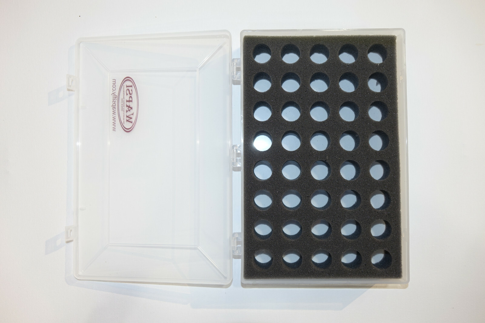 UTC Spool Box Wapsi USA Kunststoffbox mit Schaumeinsatz Platz für 40 ...