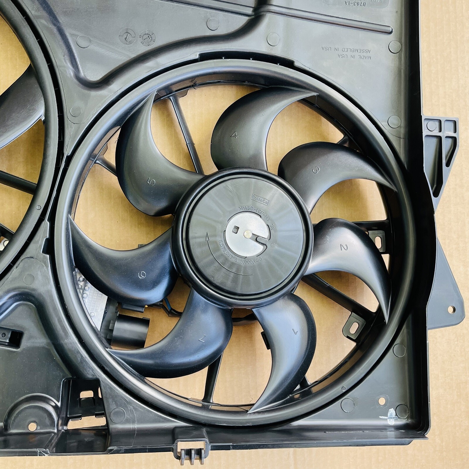 FOR 10-12 FORD TAURUS LINCOLN MKS 3.5 FORD MOTORCRAFT RF365 COOLING FAN ...