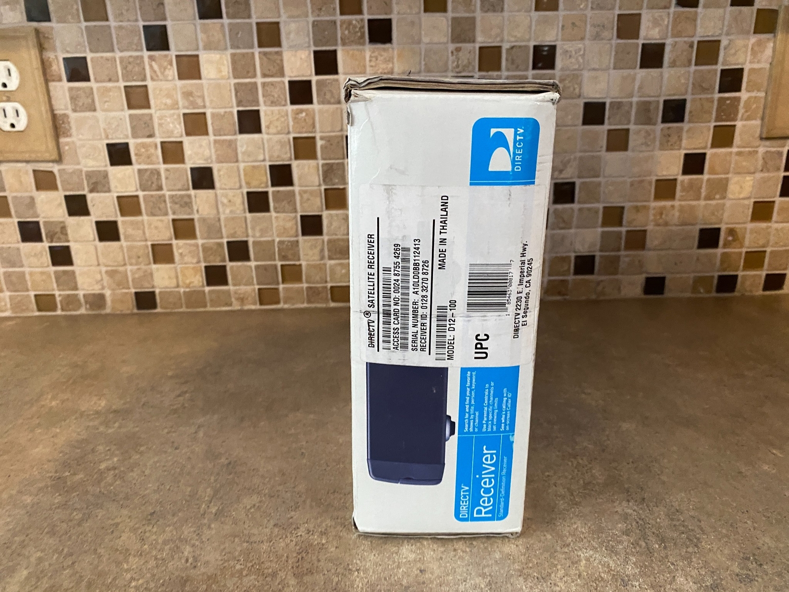 () DirecTV D12-100 Satellite Receiver Box Only No Access Card for sale ...