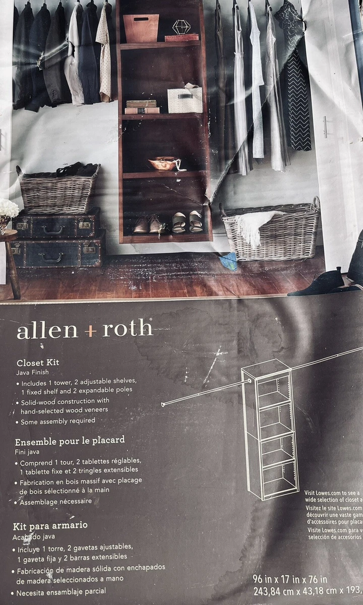 Rack Allen Roth Closet Organizer